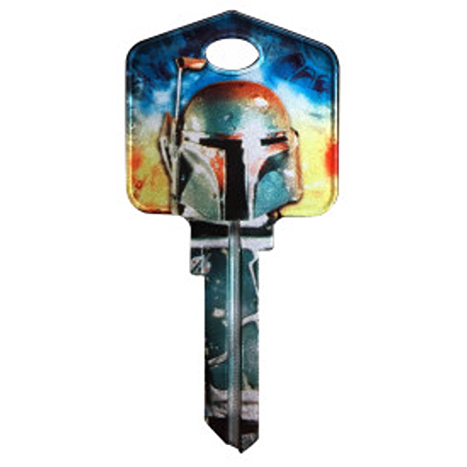 Minute Key Blue, Green, Yellow KW1/10 Brass House/Entry Key Blank 1 ct ...