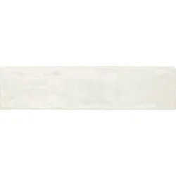 American Olean Handcrafted Artistry Snow White 3-in x 12-in Glossy ...