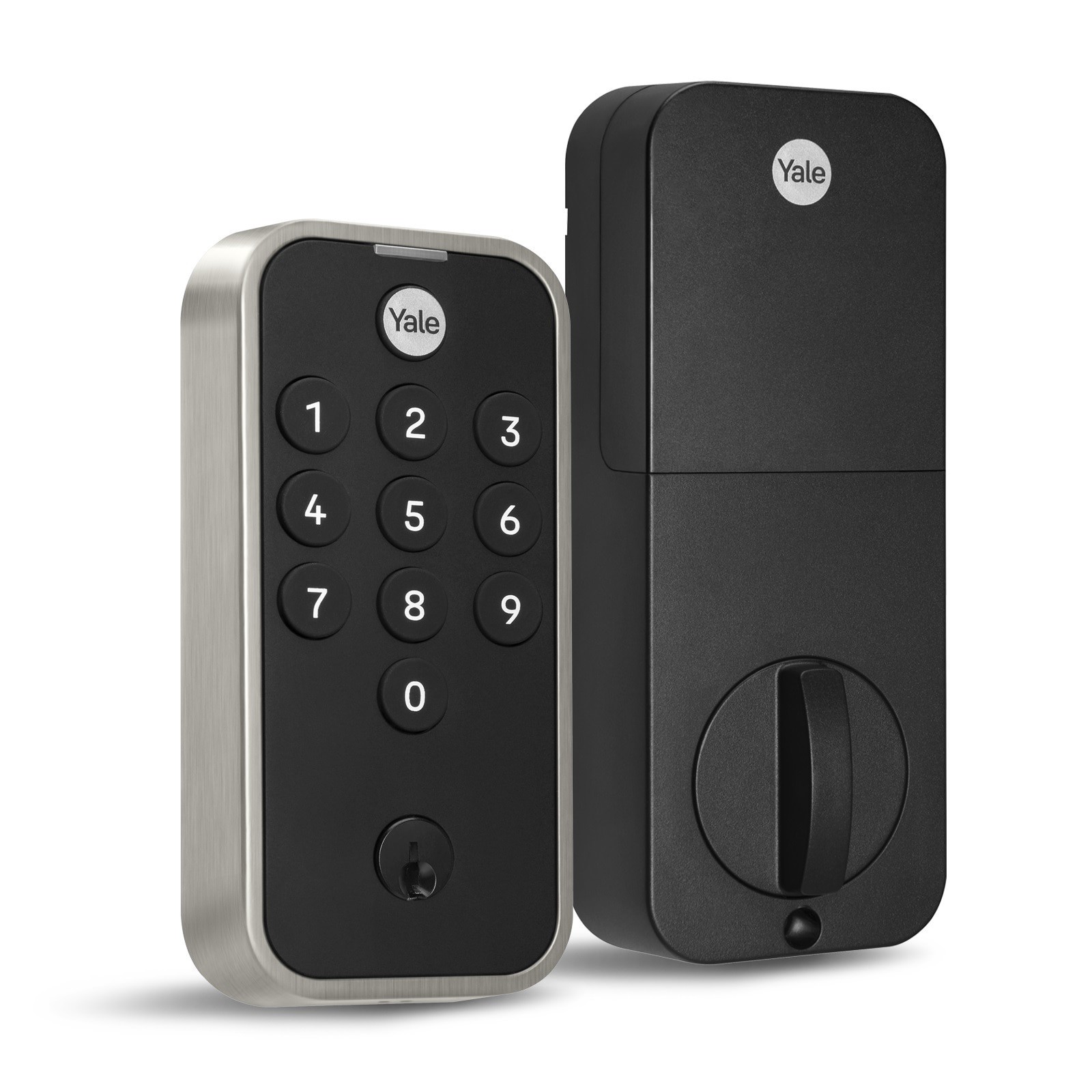 Yale Code Satin Nickel Keypad Electronic Deadbolt Lock 1 ct | shipt