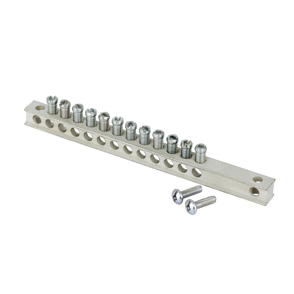 ABB 12 Terminal Aluminum Ground bar kit 1 ct | shipt