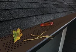 Spectra Armour Mesh Brown Multipack Vinyl K style 6-in x 3-ft Gutter ...