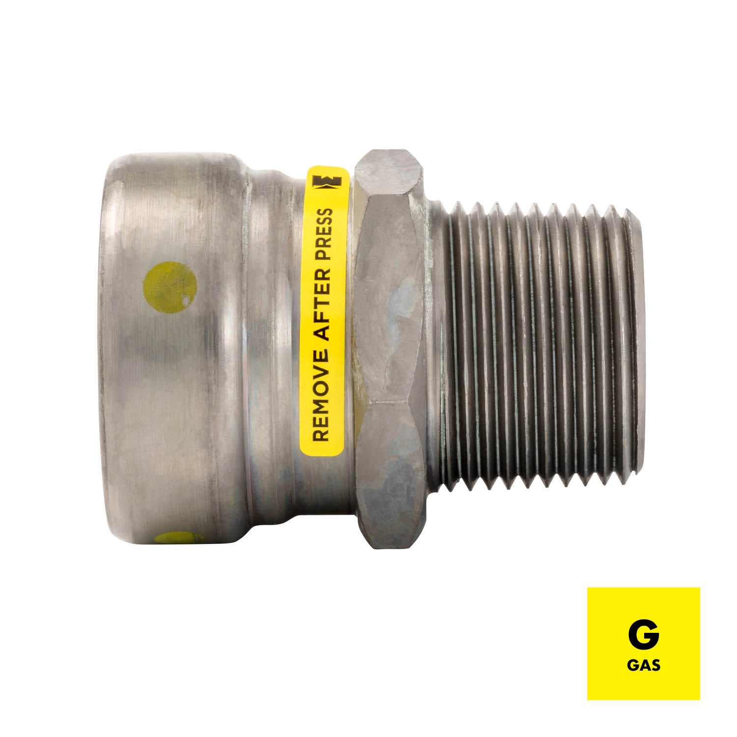 Streamline 1-in PRS x MPT Carbon Steel Press Male Adapter 1 ct | shipt