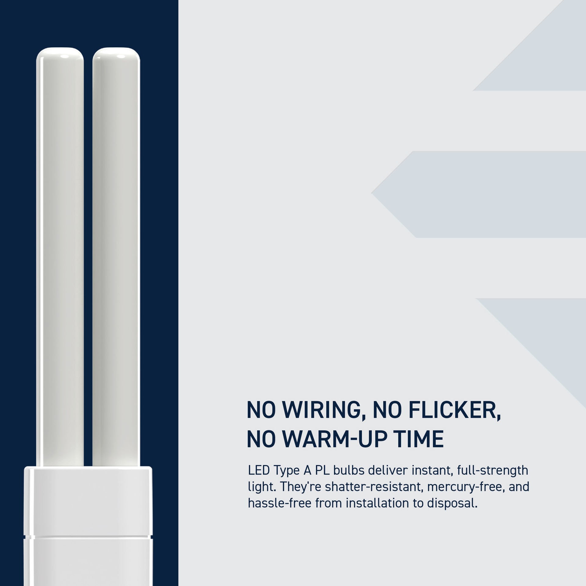 Cree Lighting 26 -Watt EQ Double tube Cool white G24Q-3 CFL General ...