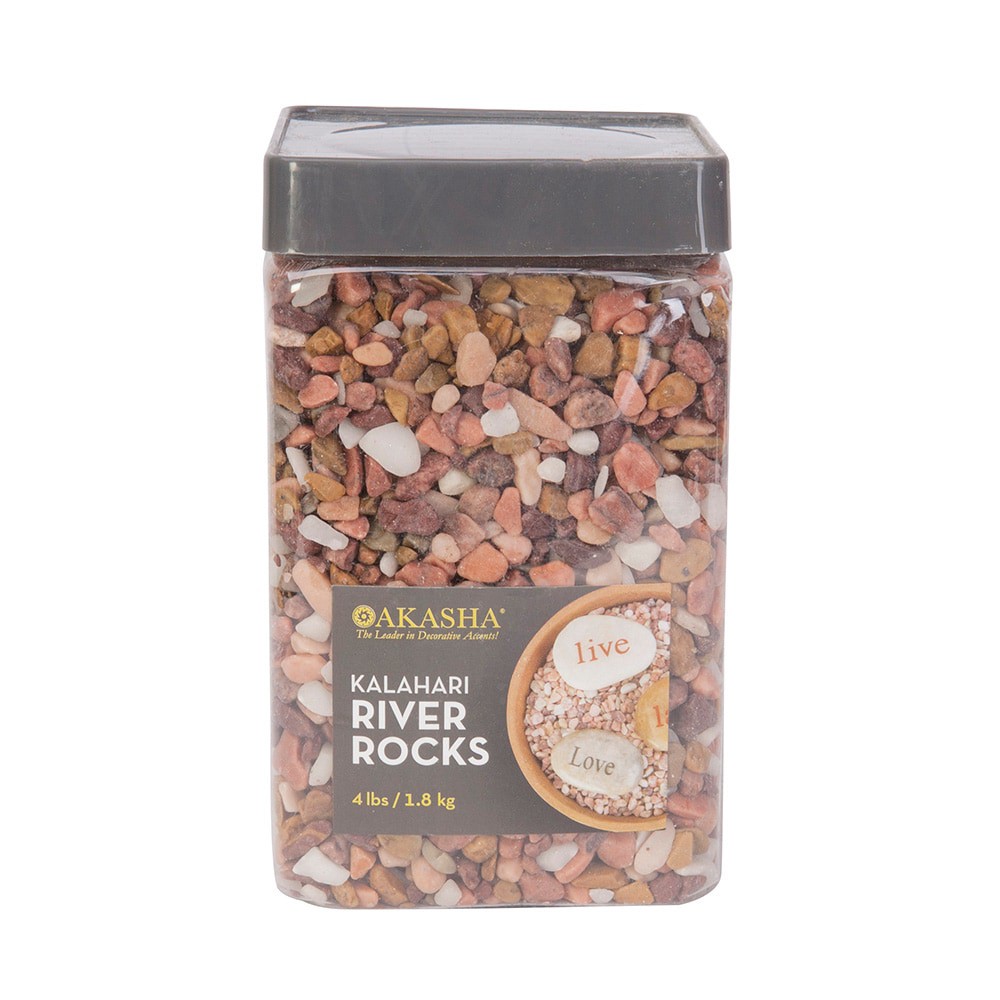 AKASHA 4 lb Multicolor River rock (0.5 - 3-in) 1 ct | shipt