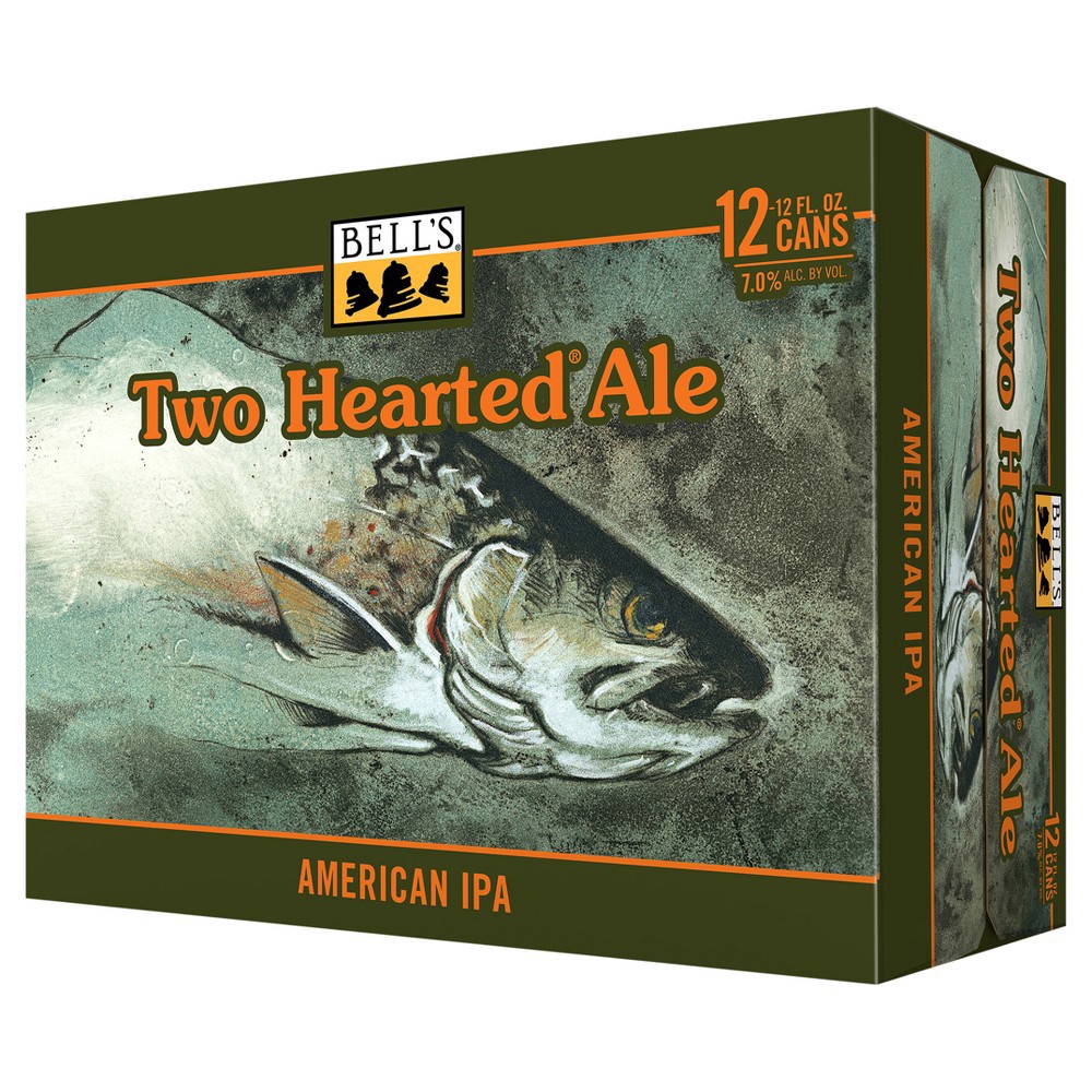 Bell's Brewery Bell's Two Hearted Ale IPA Beer - 12pk/12 fl oz Cans 12 ...