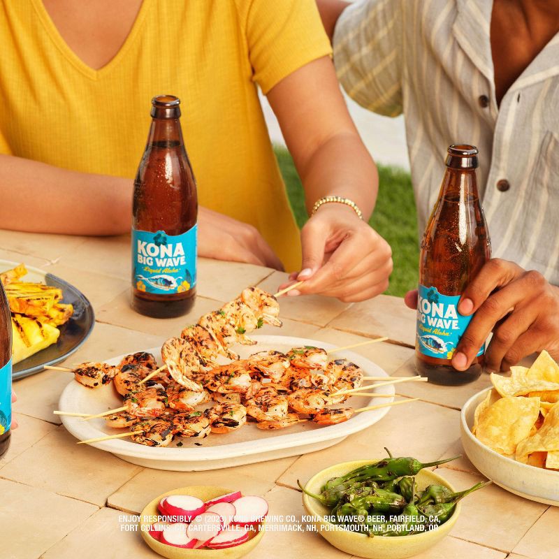 Kona Brewing Co. Kona Big Wave Golden Ale Beer - 6pk/12 fl oz Cans 6 ct ...