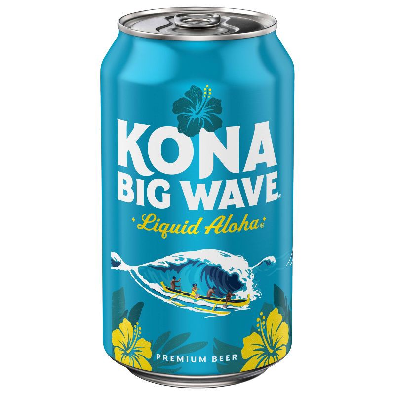 Kona Brewing Co. Kona Big Wave Golden Ale Beer - 12pk/12 fl oz Cans 12 ...