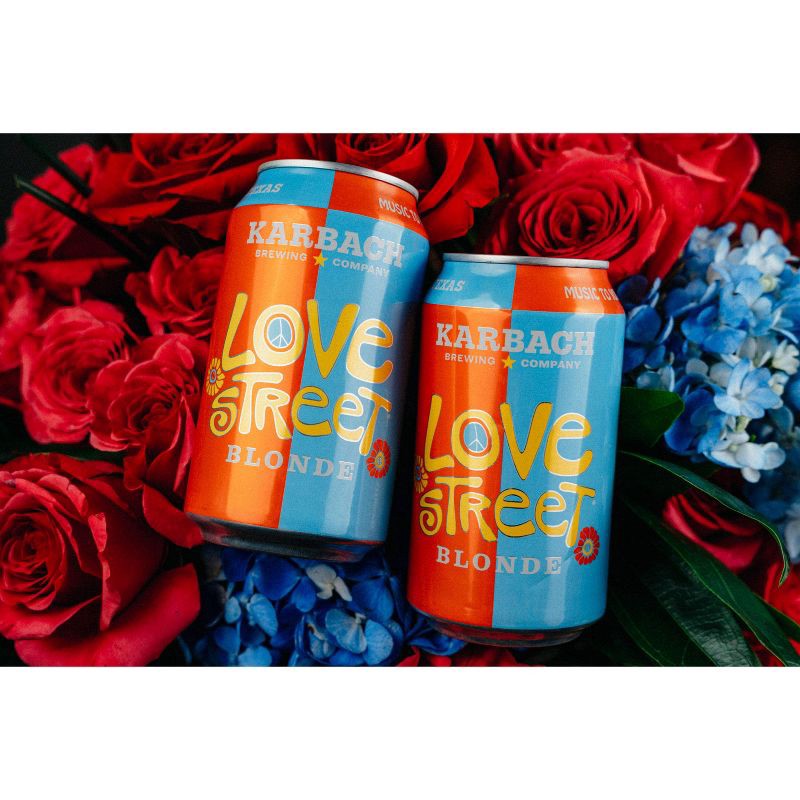 Karbach Brewing Co. Karbach Love Street Blonde Beer - 6pk/12 fl oz Cans ...