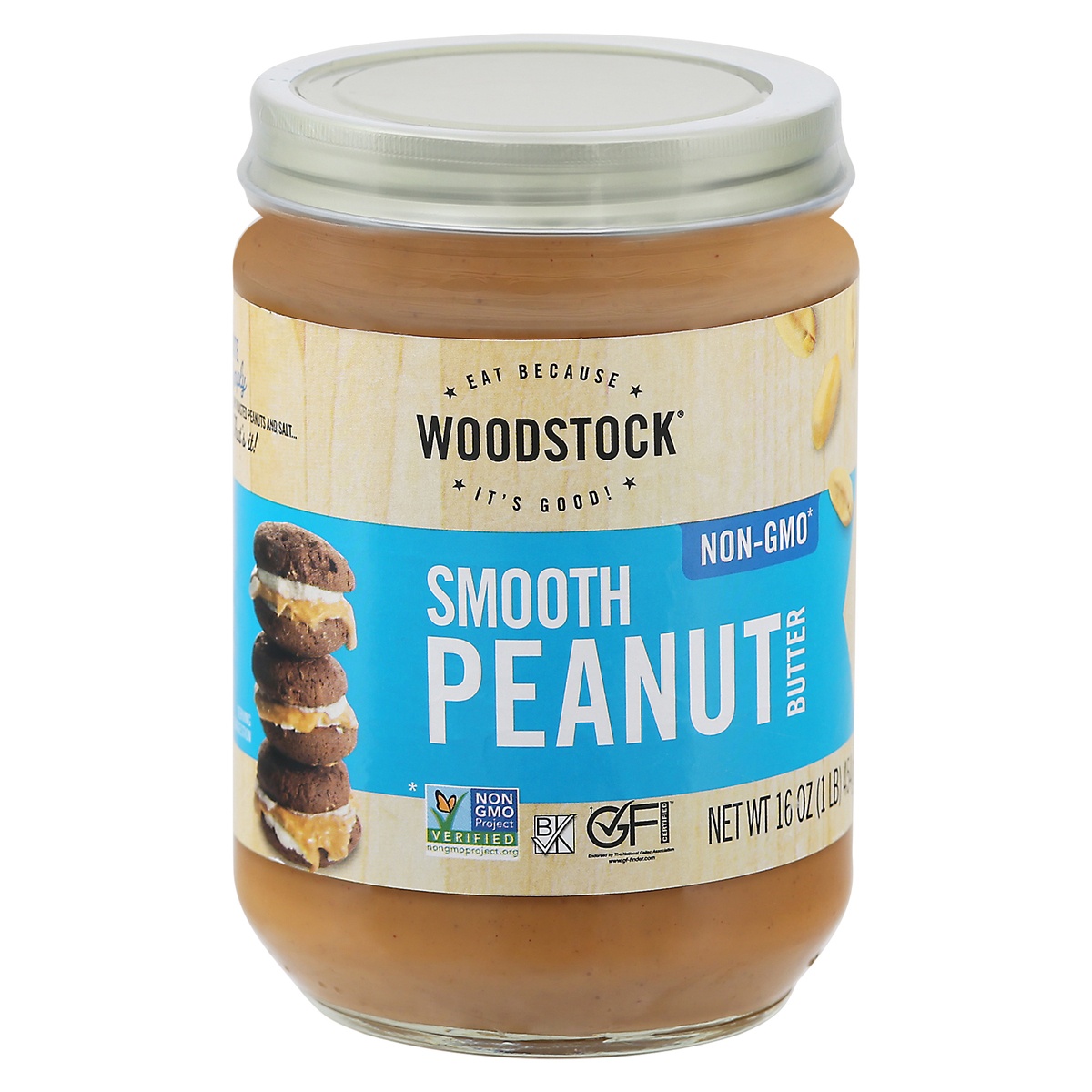 Woodstock Smooth Peanut Butter 16 oz 16 oz | Shipt