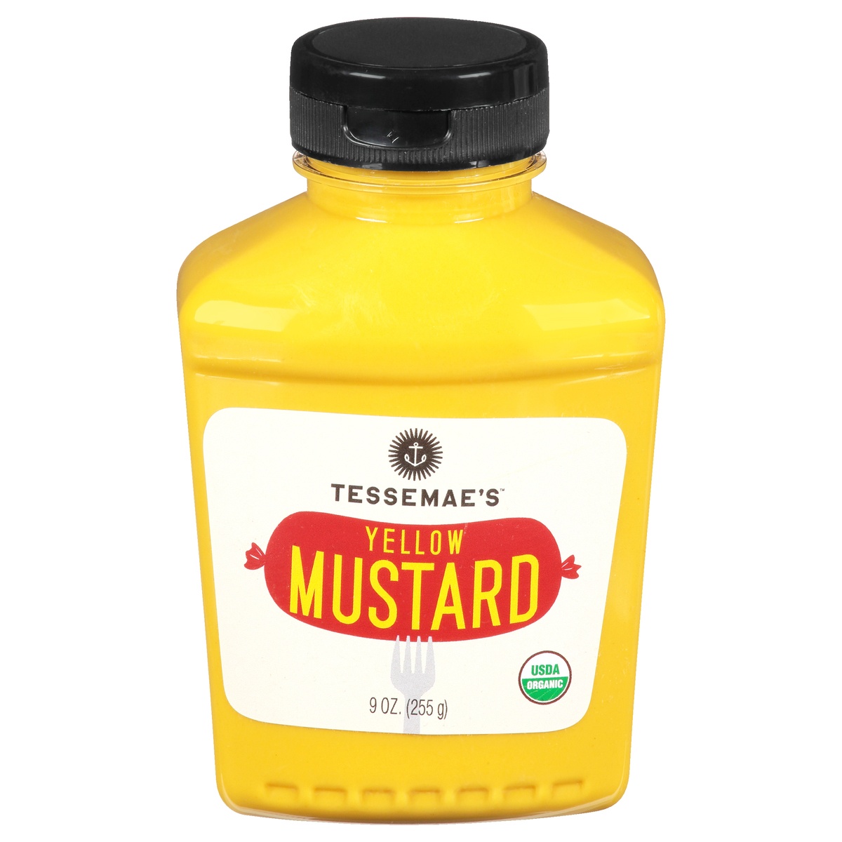 Tessemae's Tessemaes Yellow Mustard Organic Squeeze 9 oz | Shipt