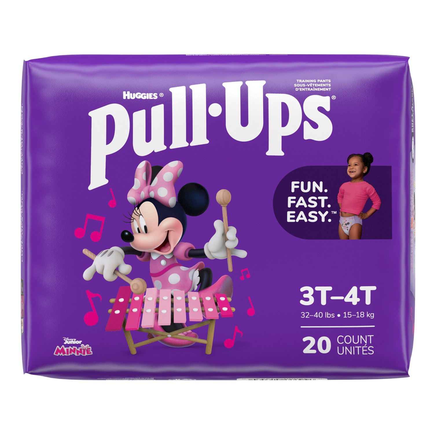 Pull-Ups Girls' Potty Training Pants - 3T-4T - 20ct 20 ct | Shipt
