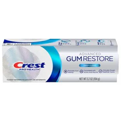 Crest Pro Health Advanced Gum Restore Deep Clean Fluoride Toothpaste 3. ...