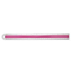 Westcott Plastic With Rubber Finger Grip Ruler - Assorted 12 in | Shipt