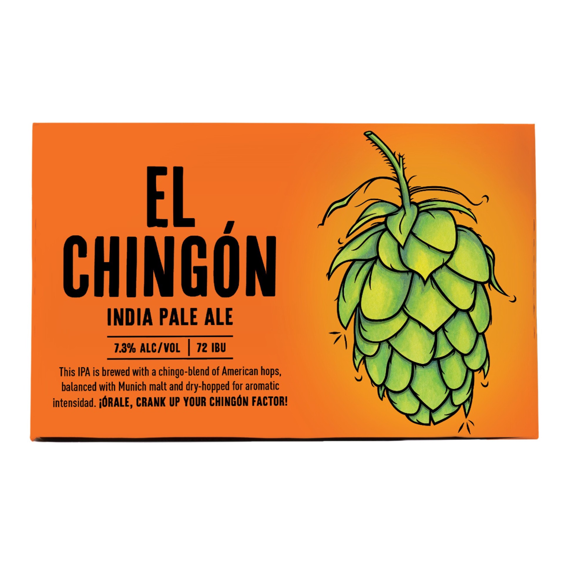 Four Corners Brewing Co. Four Corners El Chingón IPA Beer - 6pk/12 fl ...