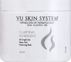 Vu Skin System Astringent, Clarifying, Cleansing Pads 60 ct | shipt
