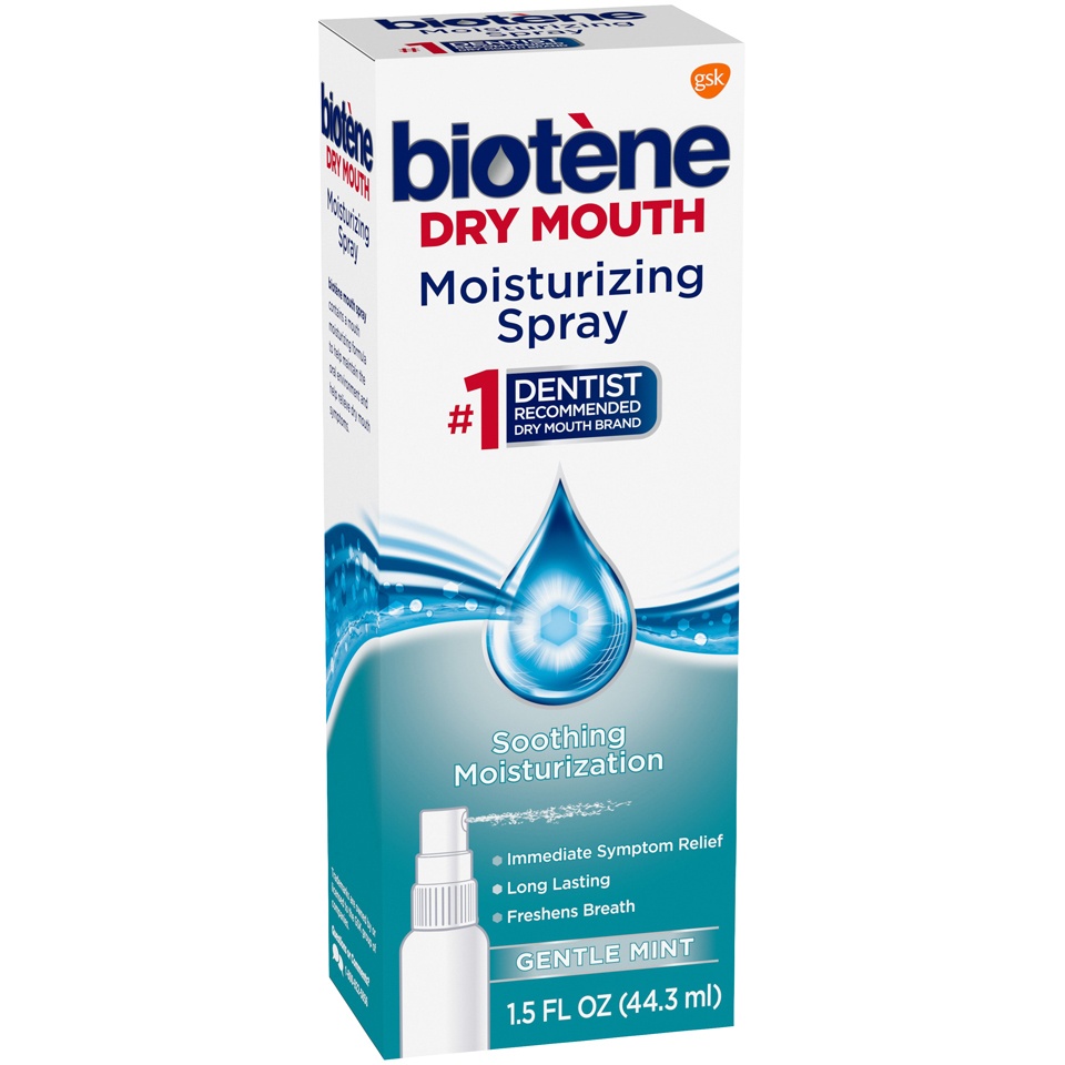 Biotène Dry Mouth Gentle Mint Moisturizing Mouth Spray 1.5 fl oz | Shipt