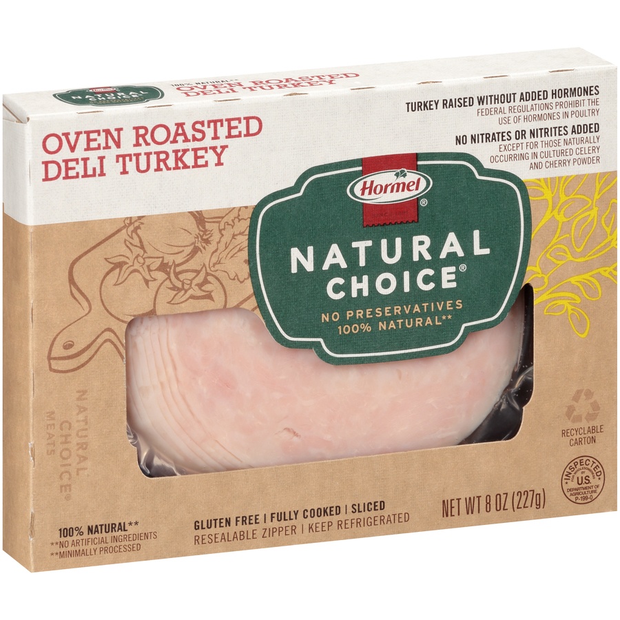 Hormel® Natural Choice® Oven Roasted Deli Turkey 8 oz. Box 8 oz | Shipt