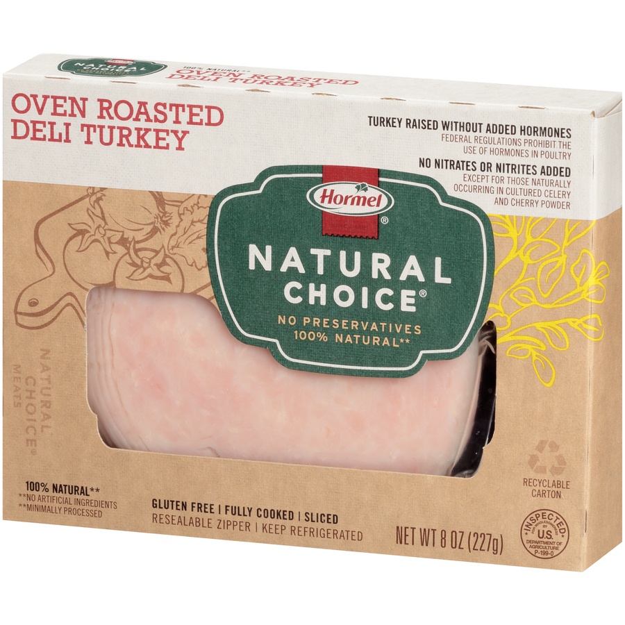 Hormel® Natural Choice® Oven Roasted Deli Turkey 8 oz. Box 8 oz | Shipt
