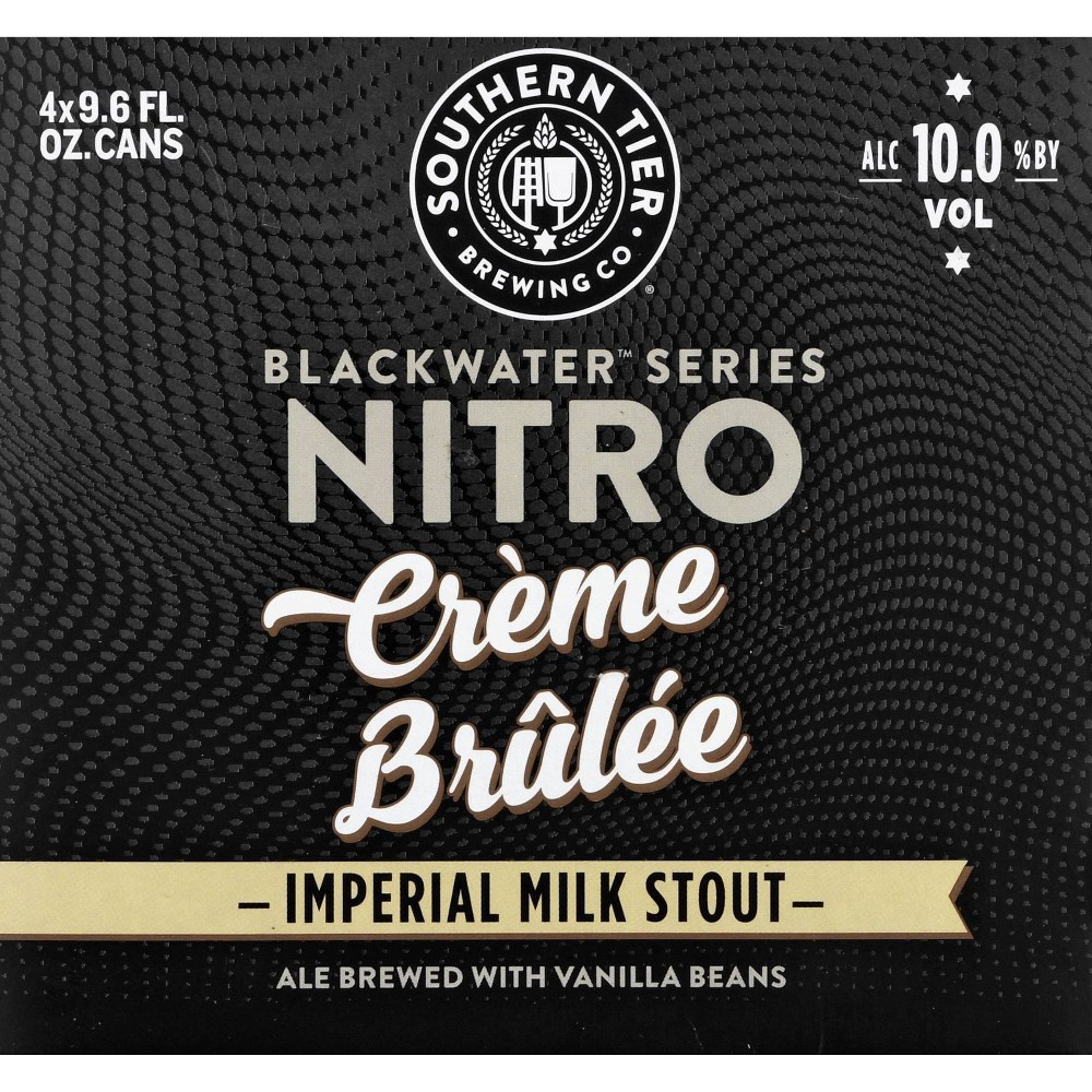 Southern Tier Brewing Company Southern Tier Black Water Nitro Creme ...