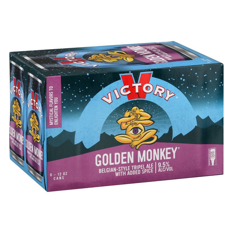 Victory Brewing Company Victory Golden Monkey Belgian-Style Tripel Ale ...