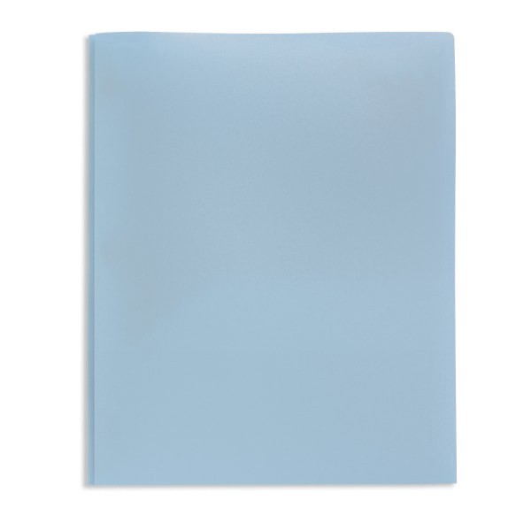 Office Depot® 2-Pocket School-Grade Poly Folder With Prongs, Letter ...