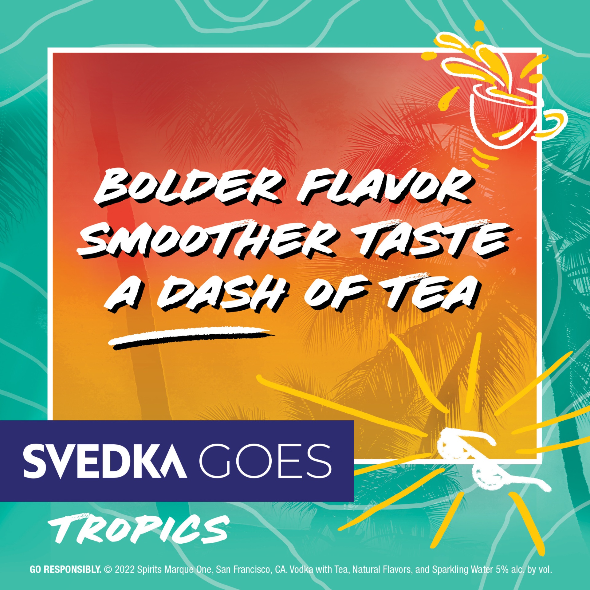 SVEDKA Tropics Raspberry Kiwi Vodka Tea Spritz Cans 355 ml | Shipt