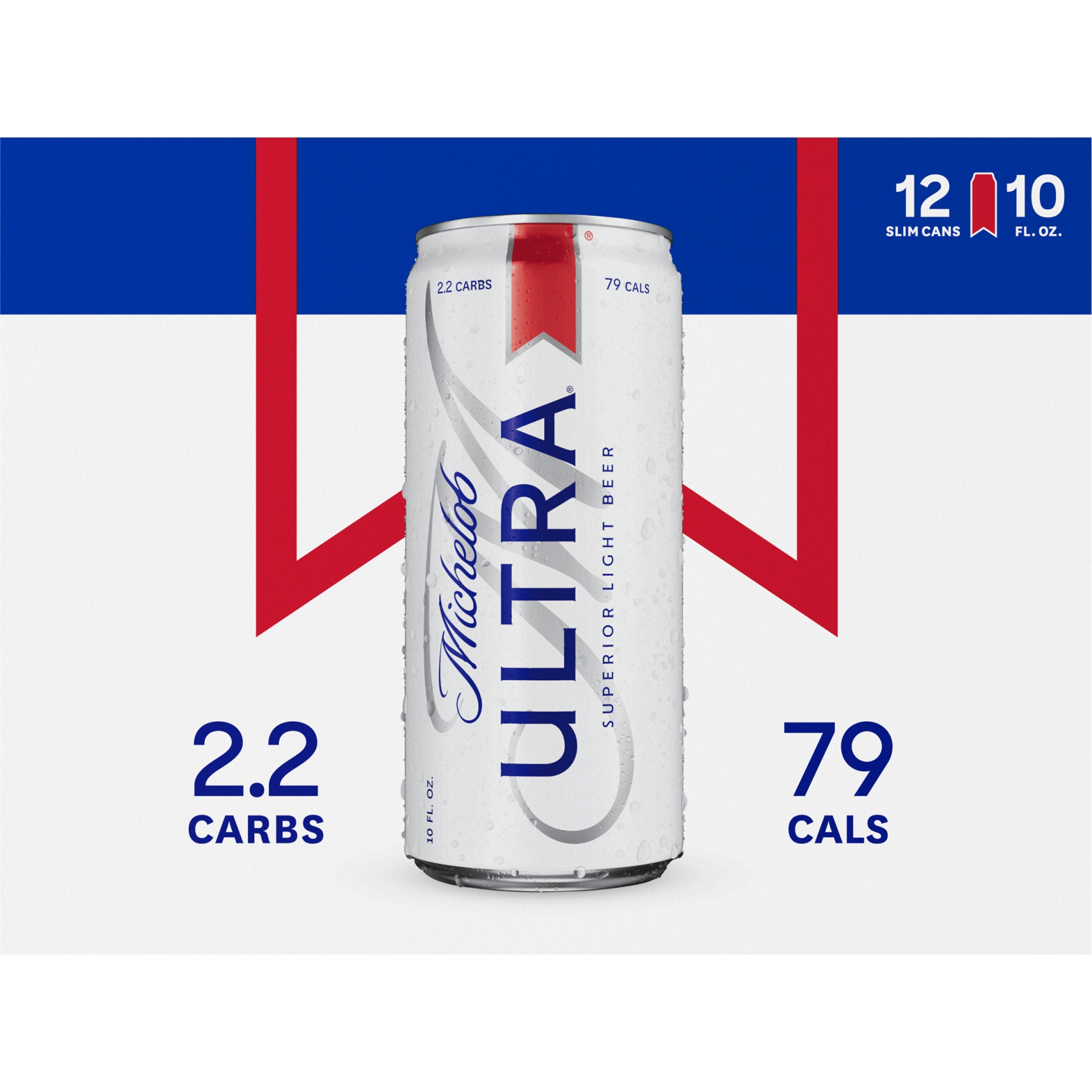 Michelob Ultra Light Beer, 4.2% ABV 12 ct; 10 fl oz | Shipt