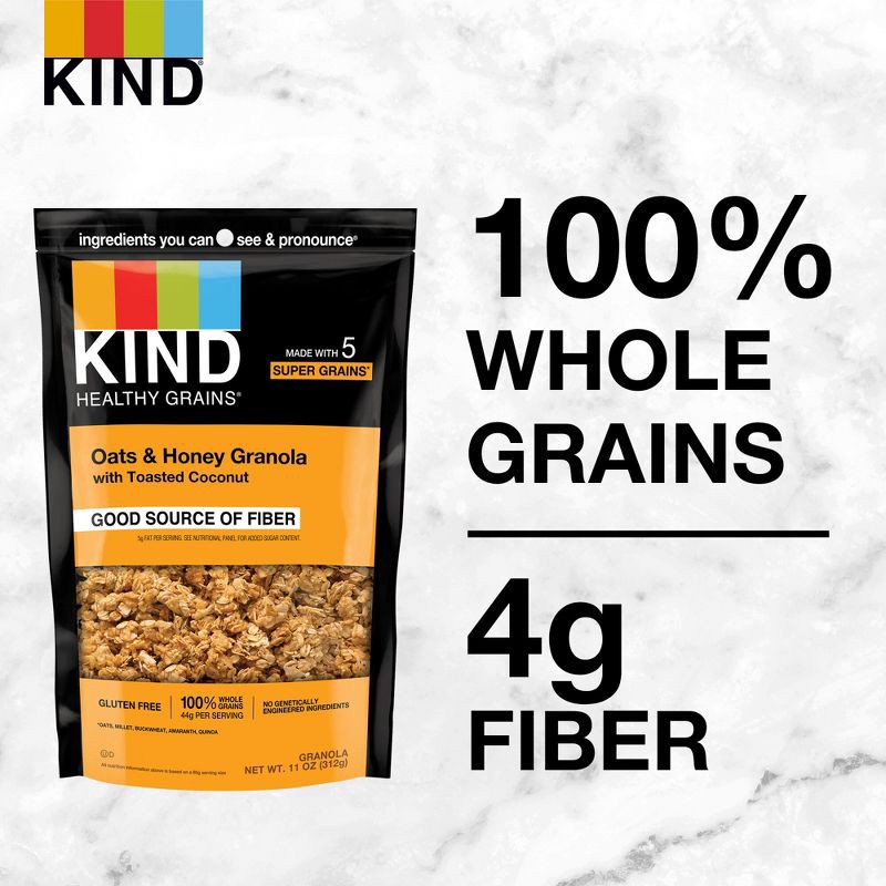 KIND Oats & Honey Clusters Granola - 17oz 17 oz | Shipt