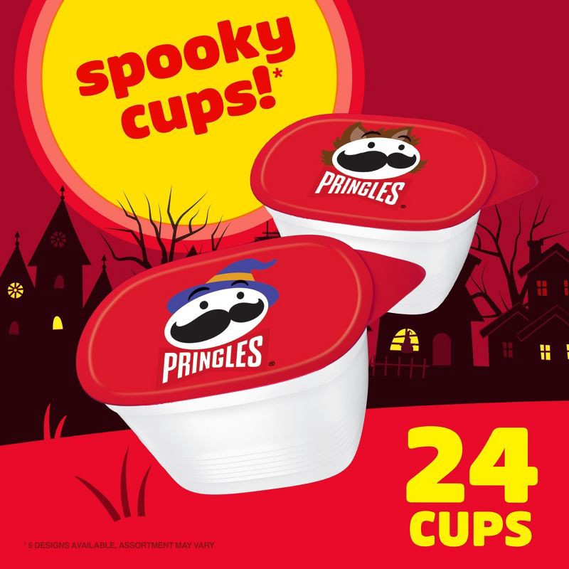 Pringles Halloween Spooky Stacks Original Potato Crisps Chips - 16oz ...