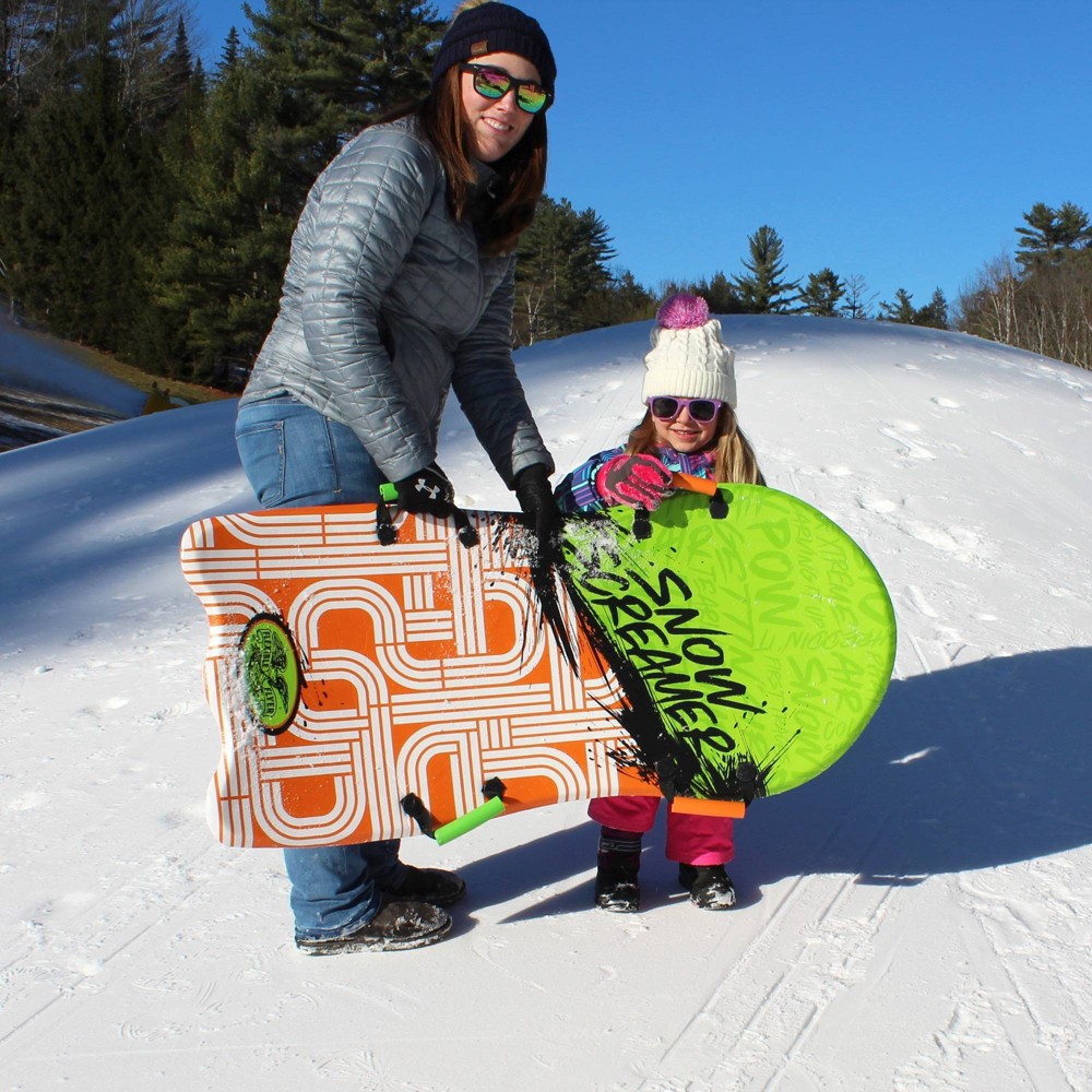 Flexible Flyer Paricon 47" Snow Screamer Foam Sled - Blue/White/Black 1 ...