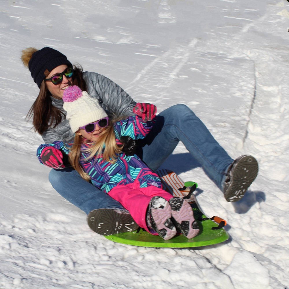 Flexible Flyer Paricon 47" Snow Screamer Foam Sled - Blue/White/Black 1 ...