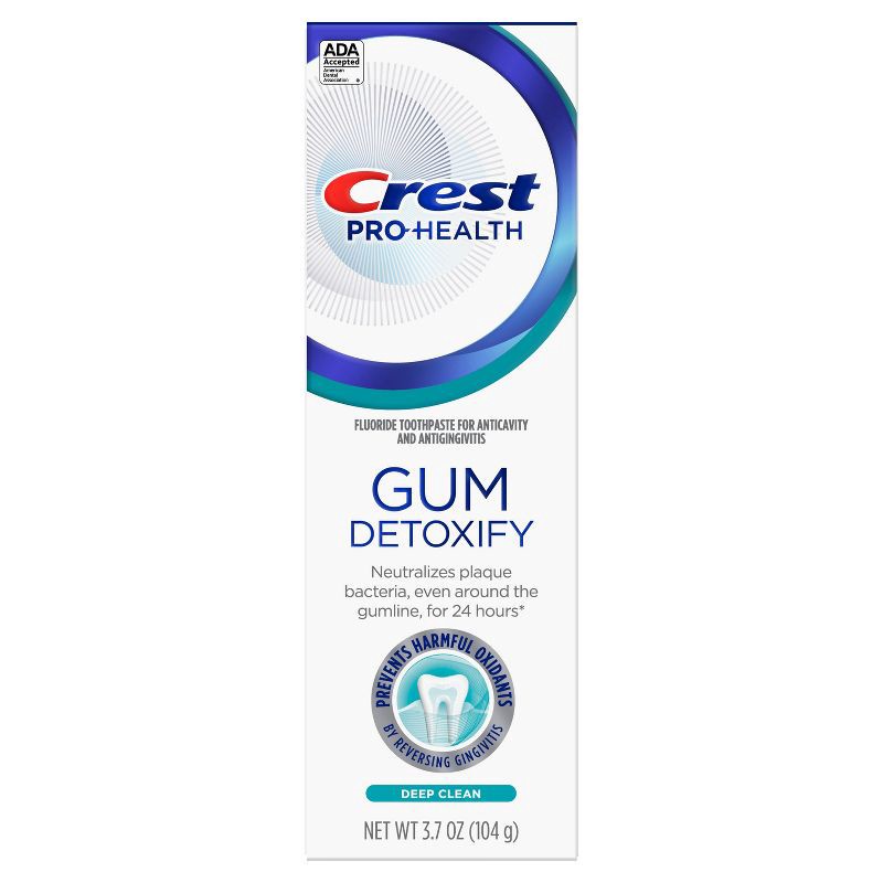Crest Pro-Health Gum Detoxify Toothpaste - Deep Clean - 3.7oz 3.7 oz ...