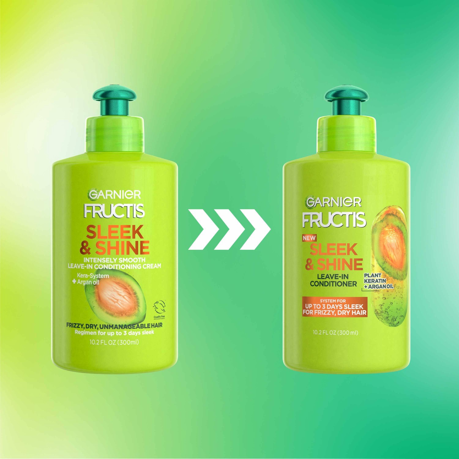 Garnier Fructis Active Fruit Protein Sleek & Shine Leave-In ...