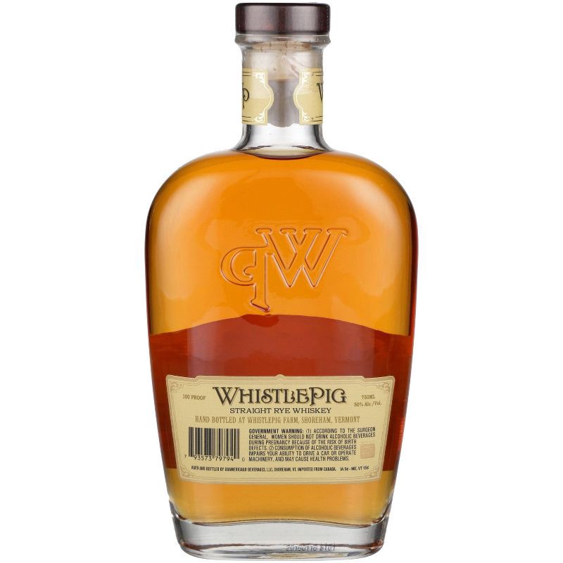 WhistlePig Whistle Pig 10yr Rye Whiskey - 750ml Bottle 750 ml | Shipt