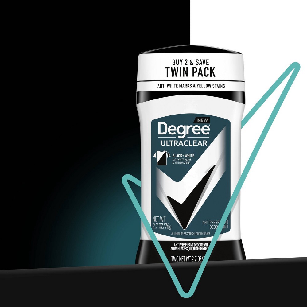 Degree Men Ultraclear Black + White 72-Hour Antiperspirant & Deodorant ...