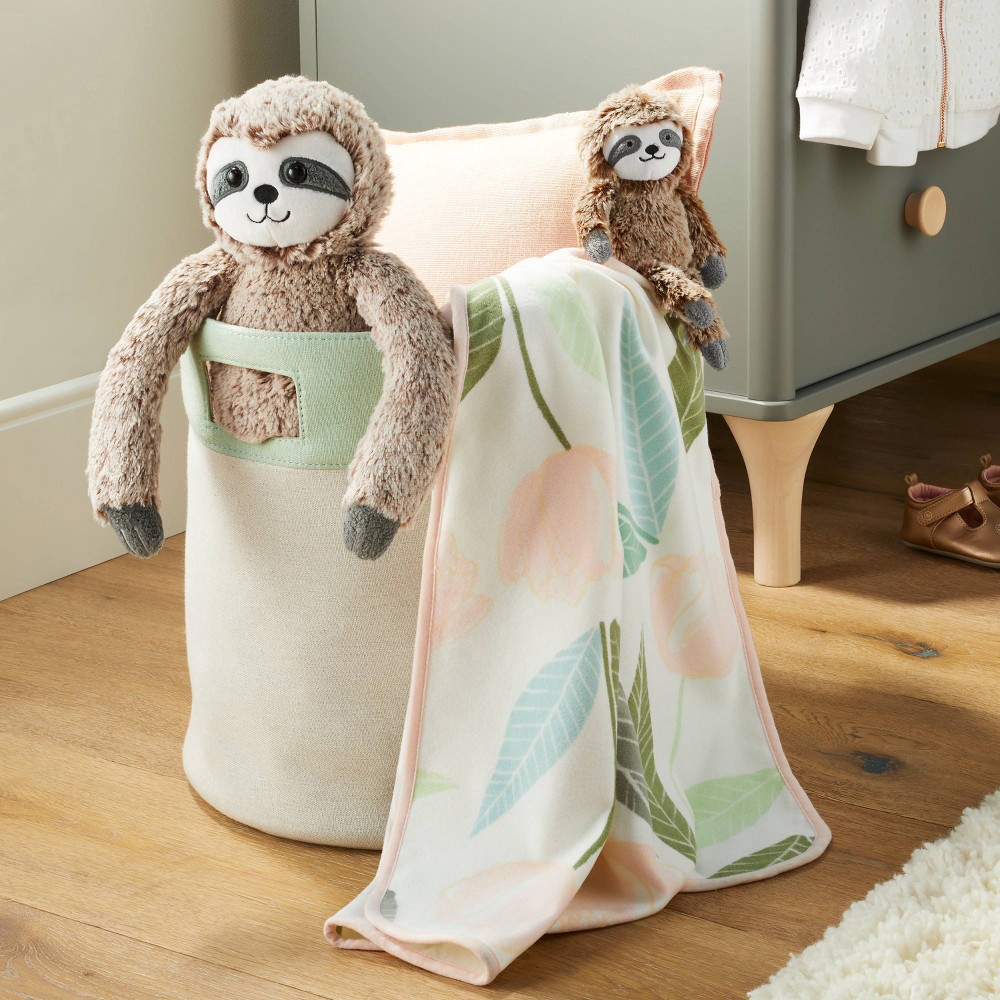 Plush with Rattle Sloth Cloud Island Brown 1 ct Shipt