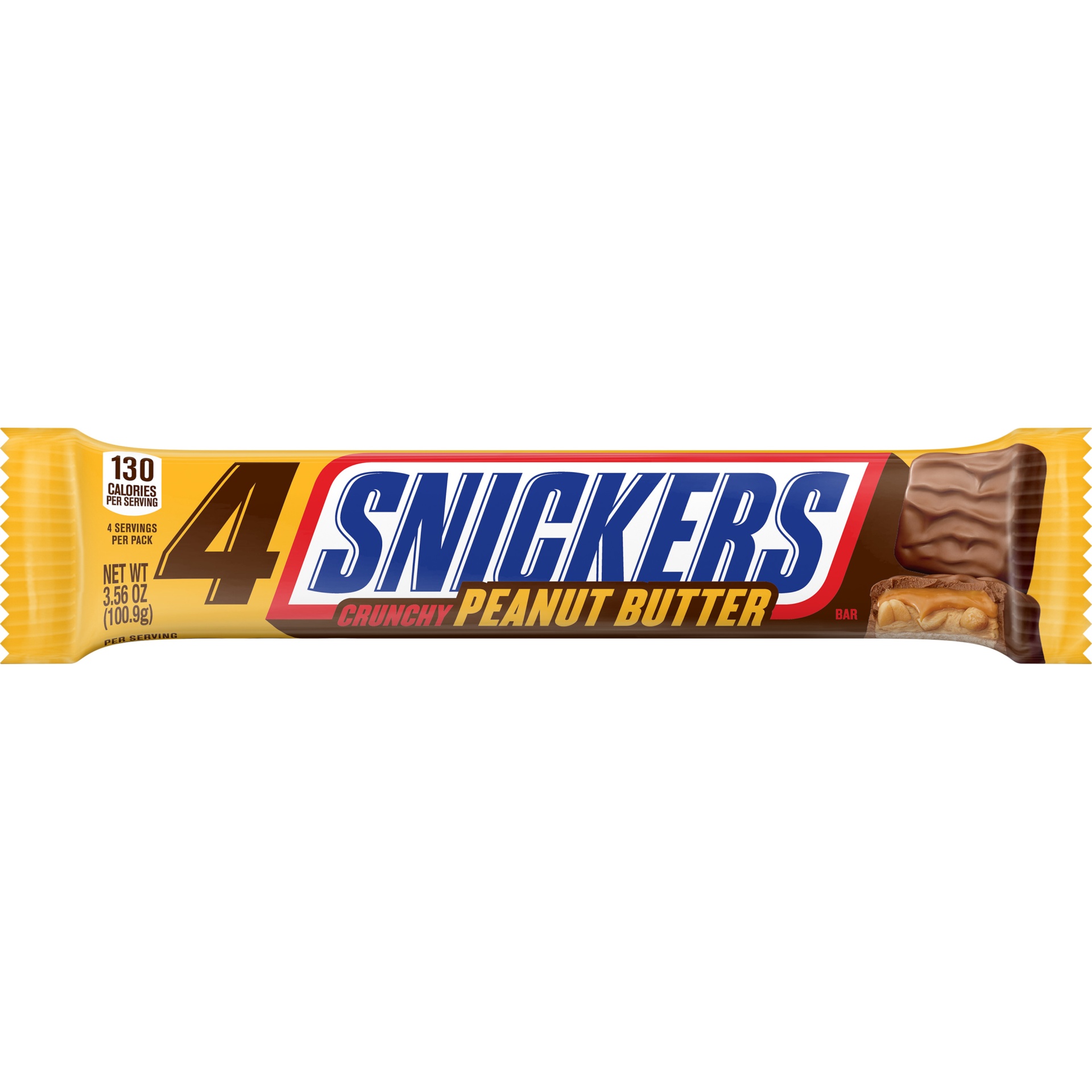 SNICKERS, Peanut Butter Squared 4 To Gody 3.56 oz | Shipt