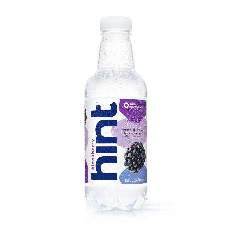 hint Blue Variety Pack Flavored Water - Watermelon, Blackberry ...
