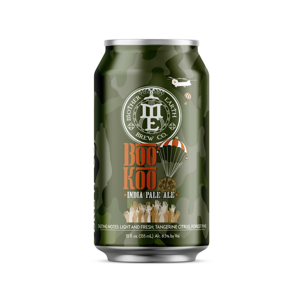 Mother Earth Brewing Mother Earth Boo Koo IPA Beer - 6pk/12 fl oz Cans ...