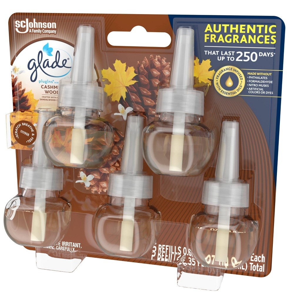 Glade Cashmere Woods PlugIns Refill 5 ct | Shipt