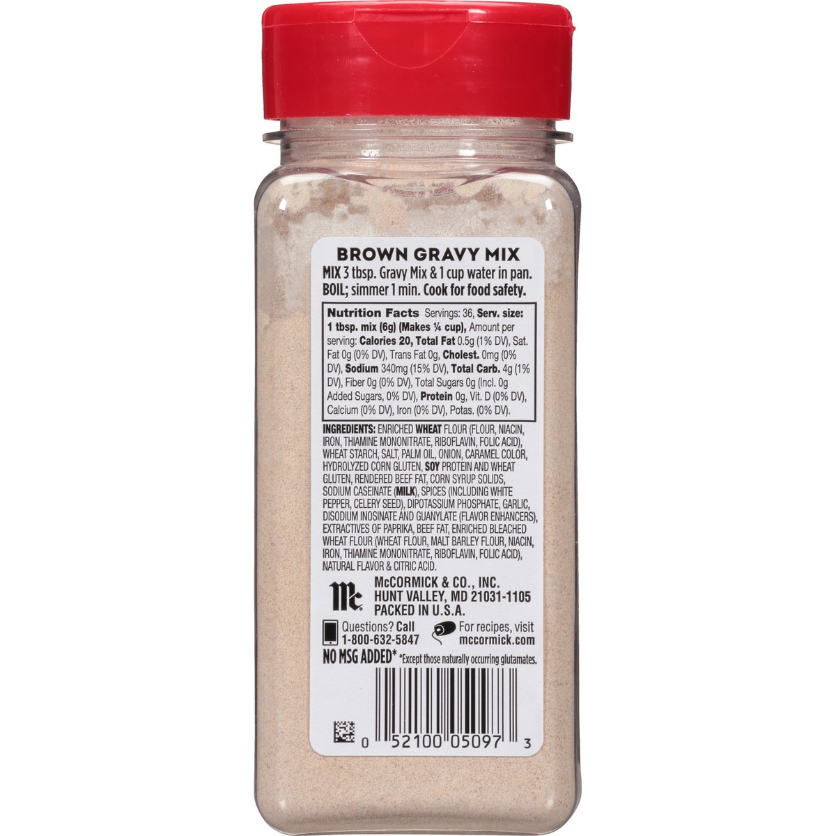 Mccormick Brown Gravy Seasoning Mix 7 62 Oz Shipt