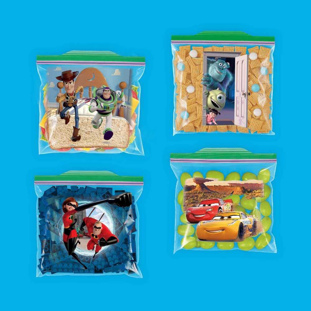 Ziploc Snack Bags featuring Disney and Pixar Designs - 66ct 66 ct | Shipt