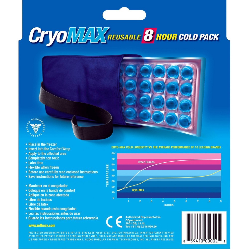 CryoMAX Reusable 8 Hour Cold Pack MED | Shipt