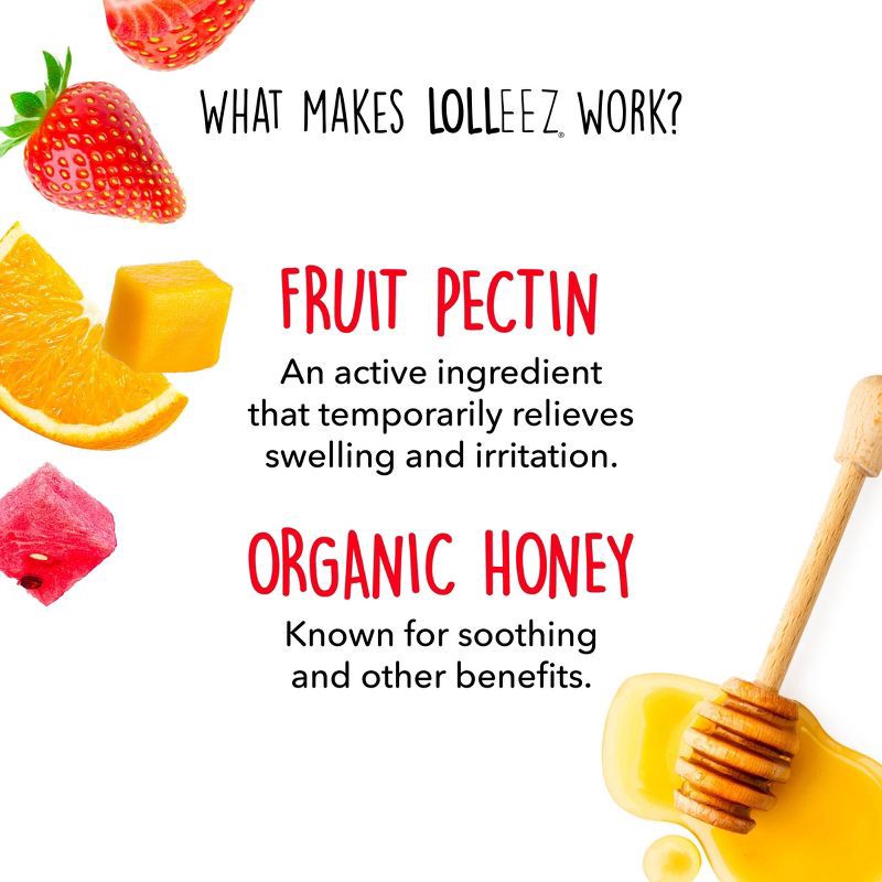 Lolleez Children's Organic Throat Soothing Pops - Watermelon ...