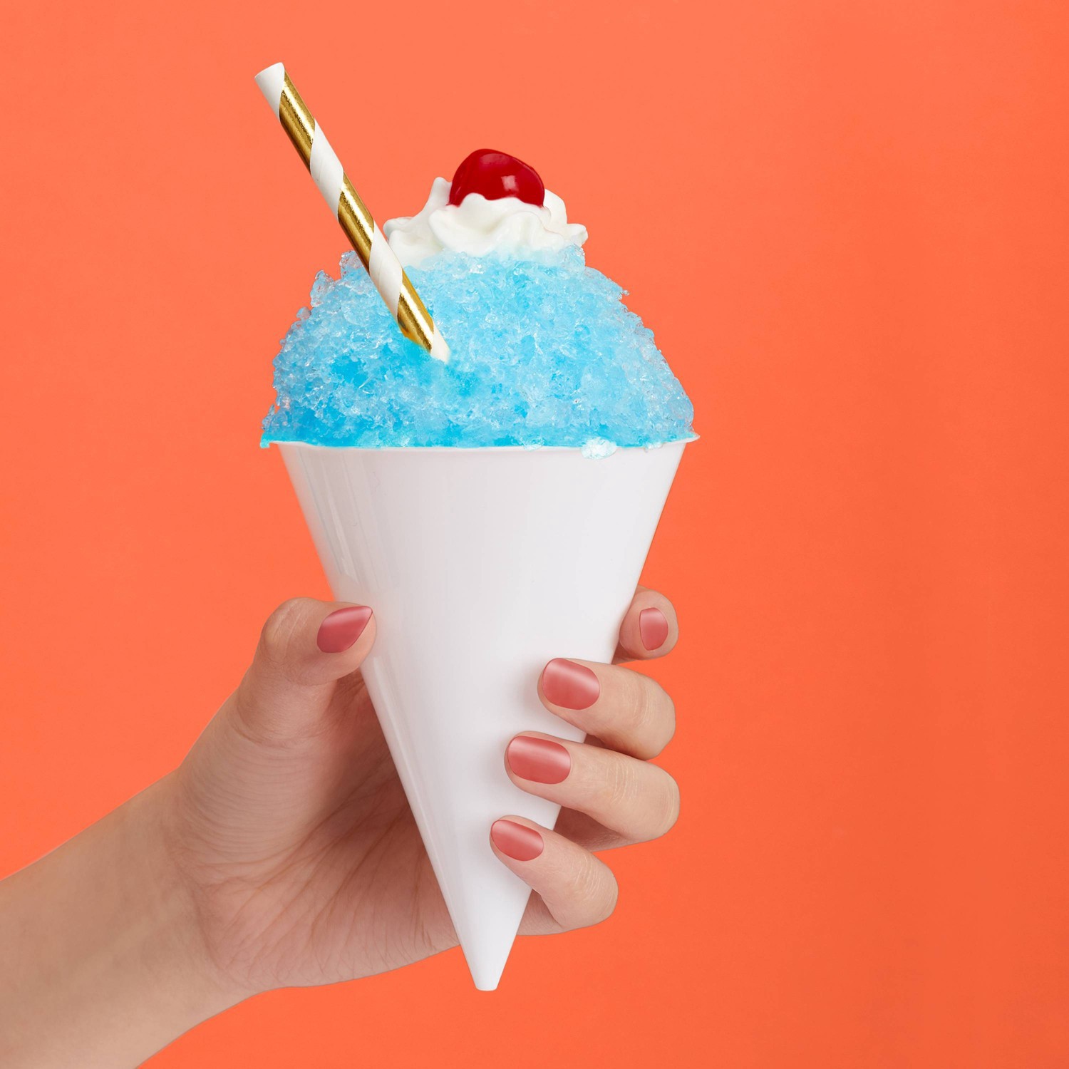 Blue Snow Cone