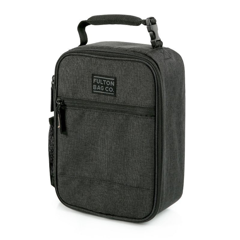 Fulton Bag Co. Upright Lunch Bag - Black 1 ct | Shipt