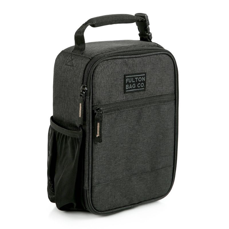 Fulton Bag Co. Upright Lunch Bag - Black 1 ct | Shipt