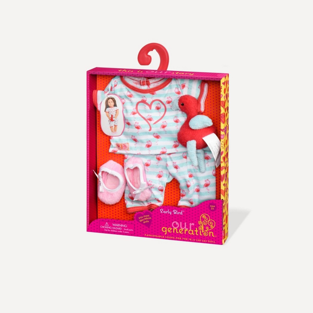 Our Generation Early Bird Pajama Outfit for 18" Dolls 1 ct | Shipt