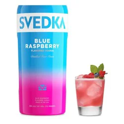 SVEDKA Blue Raspberry Flavored Vodka - 1.75L Bottle 1.75 liter | Shipt