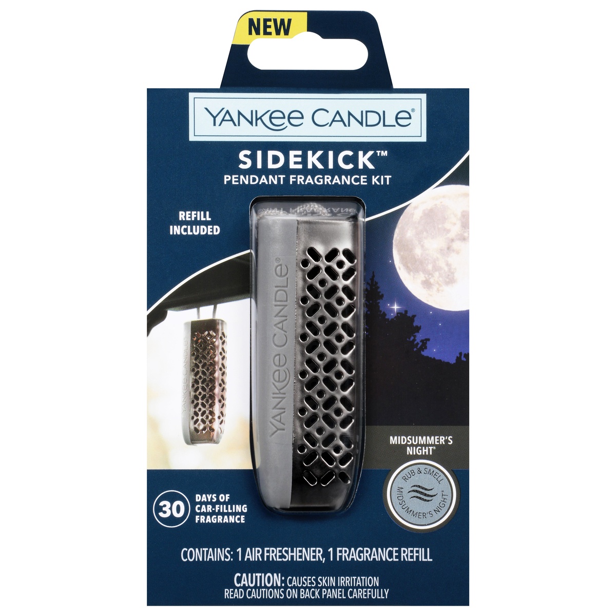 Yankee Candle Sidekick Midsummer's Night Pendant Fragrance Kit 1 ct | Shipt